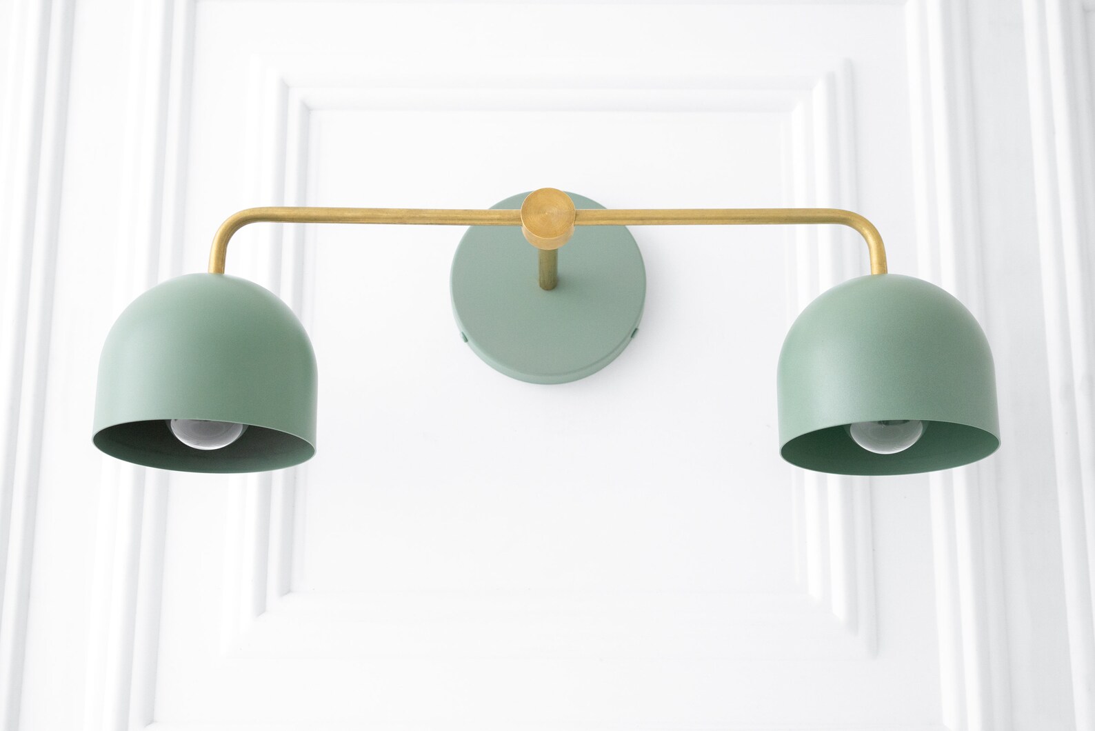 Vanity Light Colored Wall Light Showy Lamp Design Green Sconce Wall ...