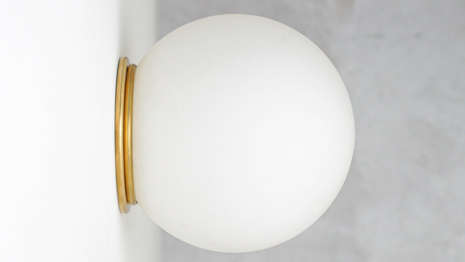 8in Globe Sconce Satin Globe Flush Mount Sconce Ceiling - Etsy