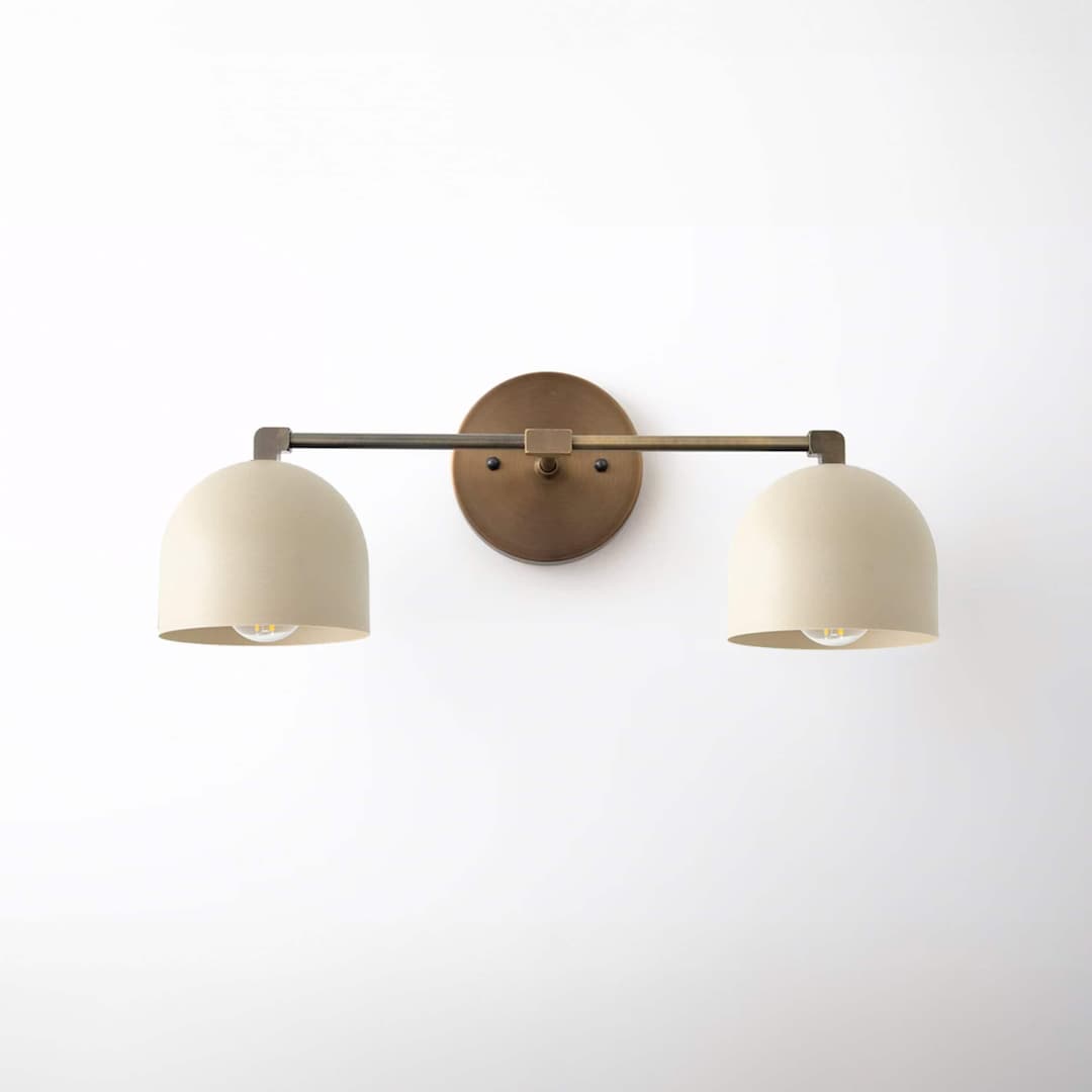Vanity Light-half Ball Shade-light Fixture-vanity Light - Model No ...