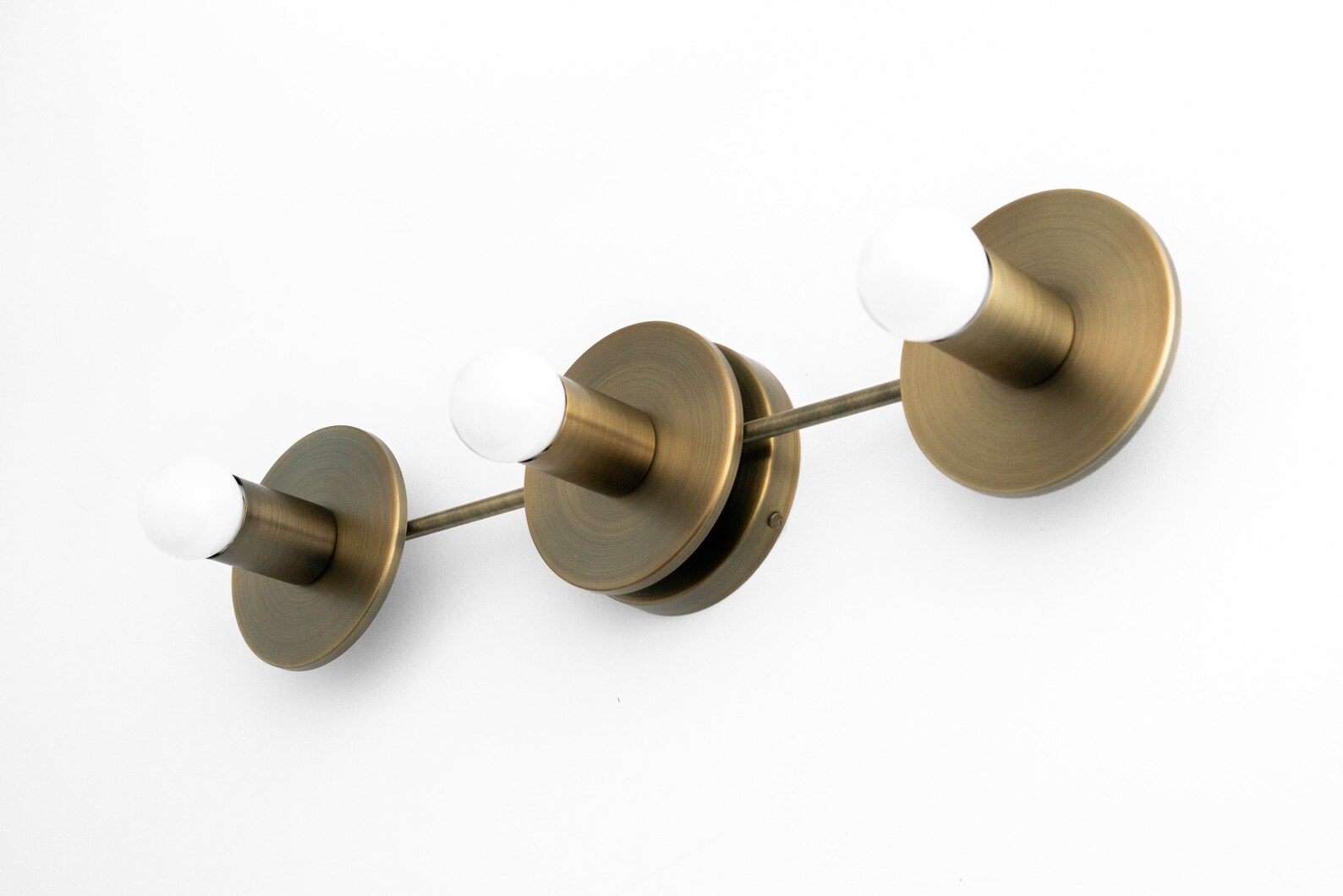 Antique Brass Vanity Aged Brass Light Light Fixture - Etsy