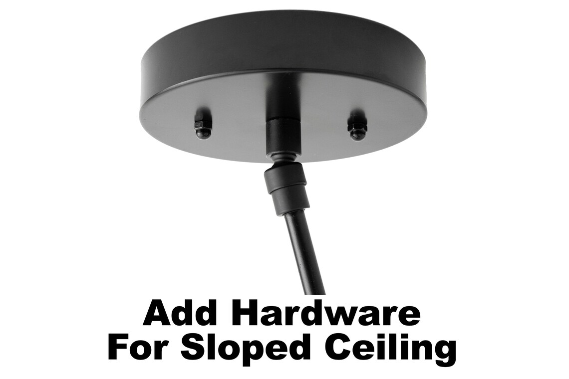 Add-on Hardware for Sloped Ceiling - Etsy