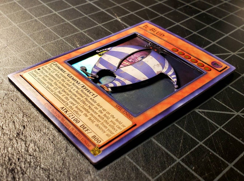 3D Yu-gi-oh Card Il Blud - Etsy