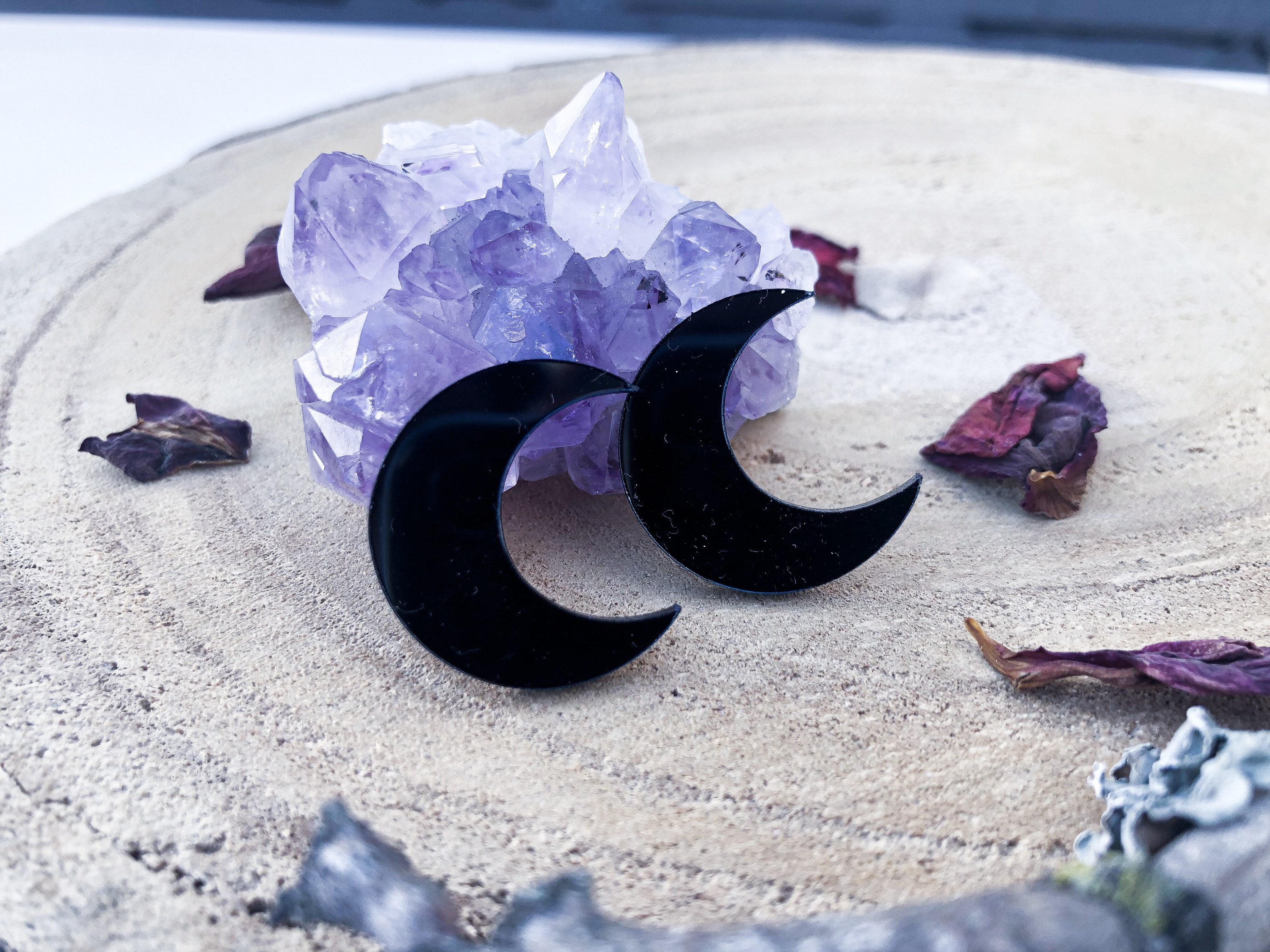 Cursed Stud Earrings Witchcraft Accessories Goth - Etsy