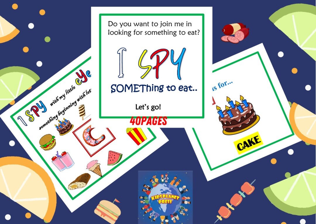 I Spy: A Fun Guessing Game for Kids That Teaches Letters and Words - Etsy