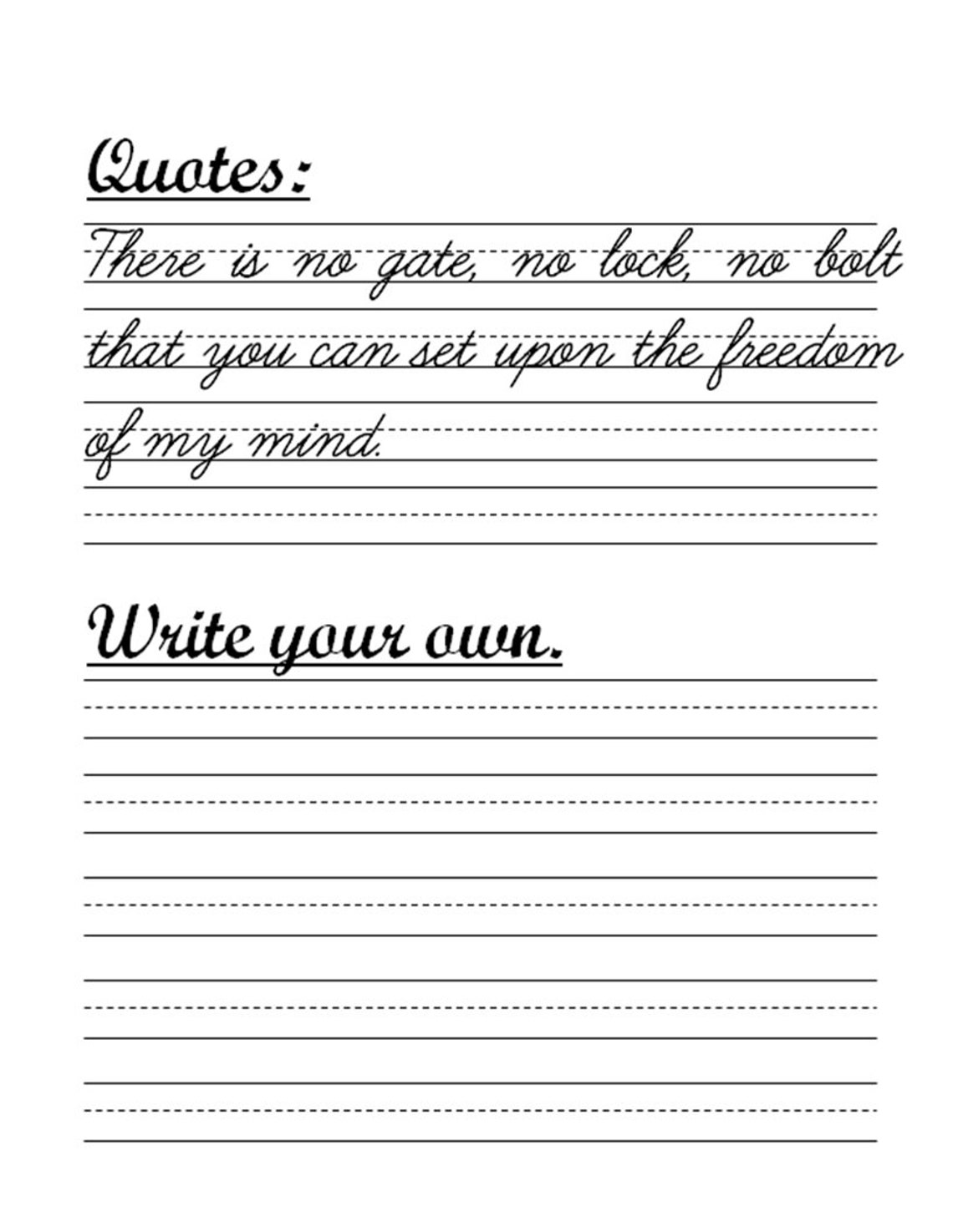 Cursive Handwriting Practice for Teens: Learning Cursive With ...