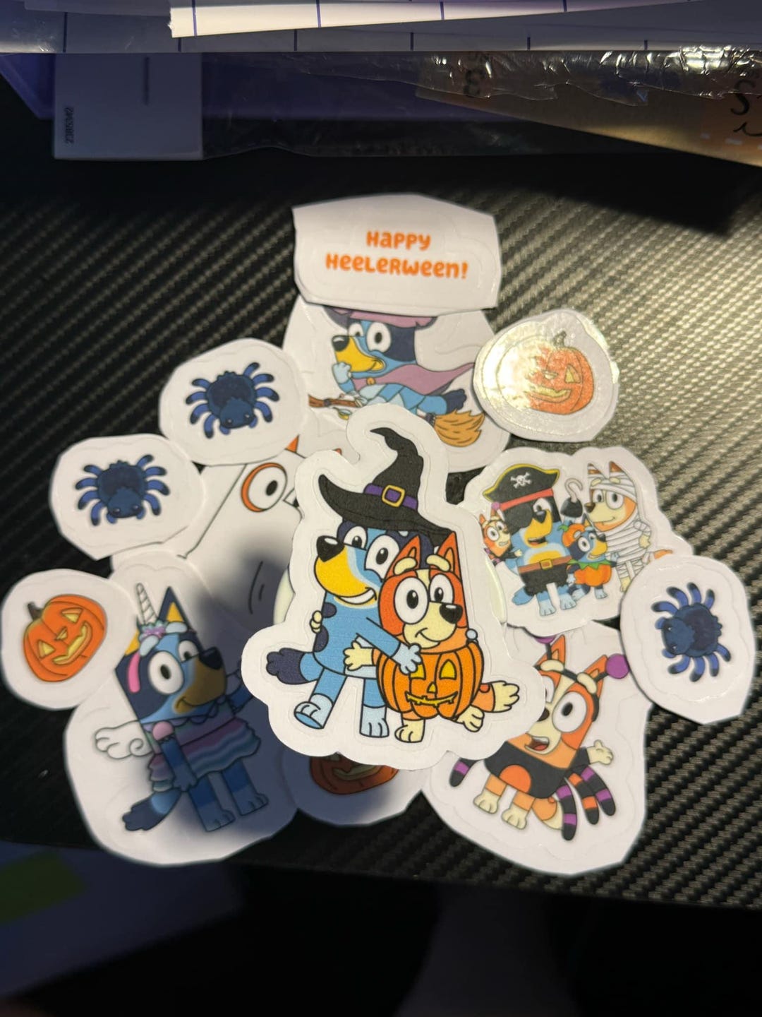 Bluey Halloween Stickers - Etsy