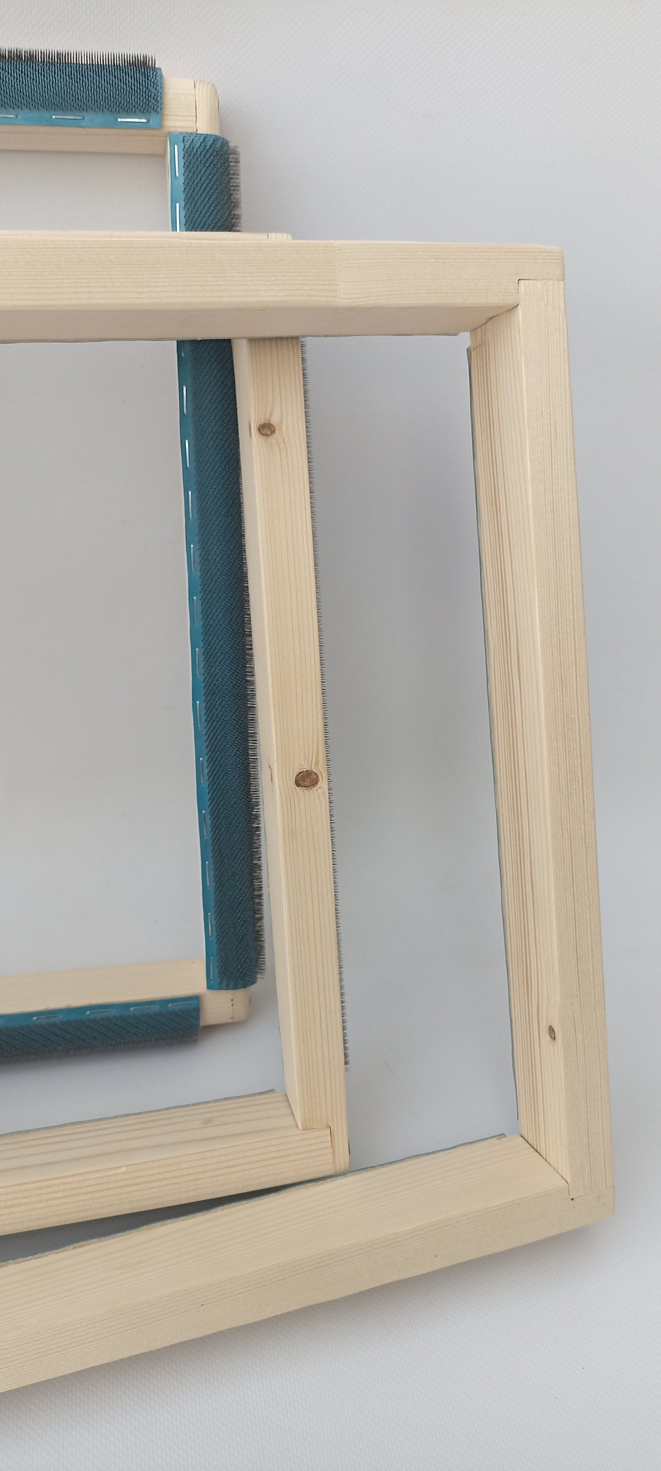 Rug Hooking Frame / Frame Lap / Punch Needle Frame / Gripper Frame for ...