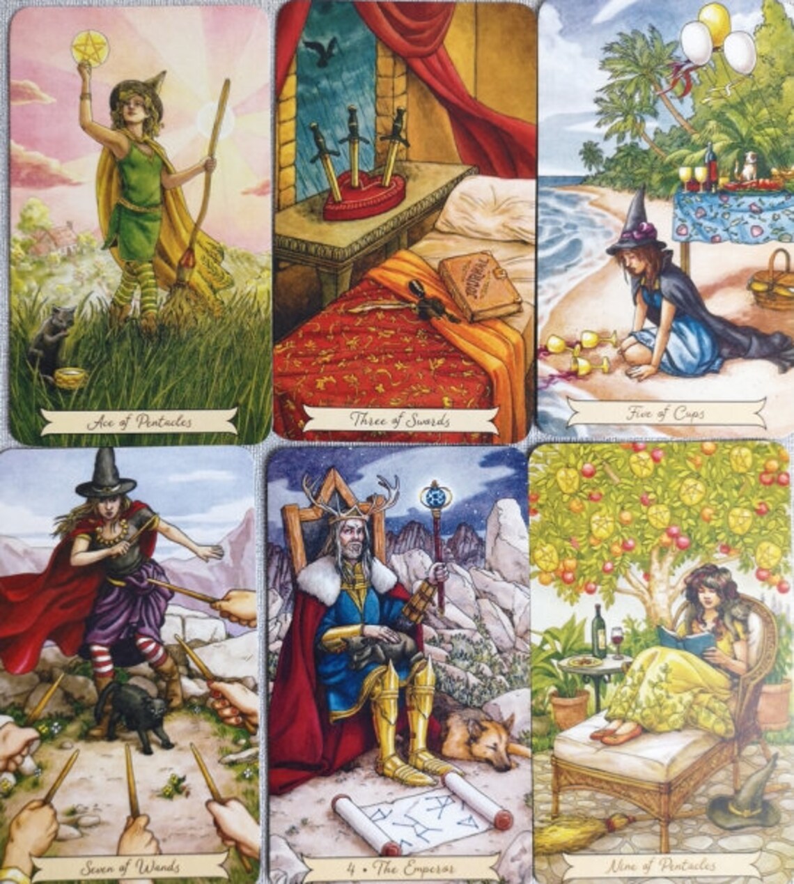 Tarot Witch Every Day Tarot Cards Tarot Deck Associative | Etsy