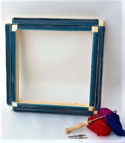 Rug Hooking Frame / Frame Lap / Punch Needle Frame / Gripper Frame for ...