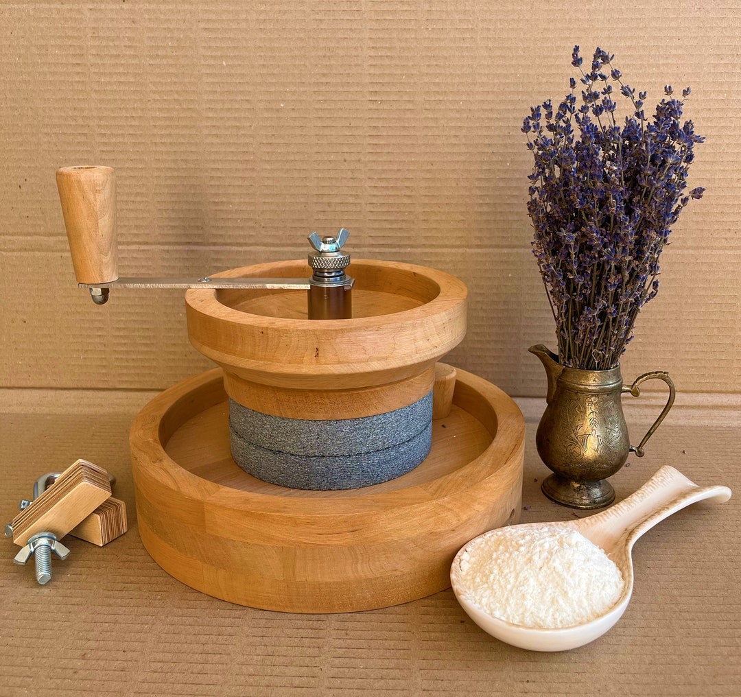 Flour Mill , Manual Stone Grain Mill , Flour Grinder , for Miller ...