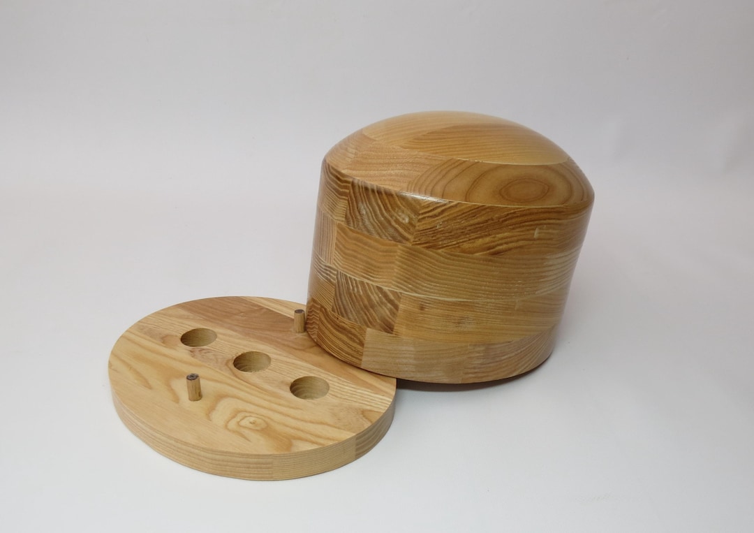 Wooden Hat Block / Oval Open Crown Hat Block / Hat Making Block / Also ...