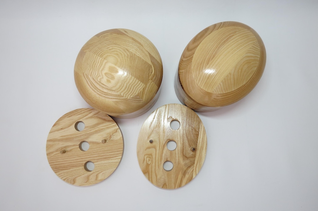 Wooden Hat Block / Oval or Round Open Crown Hat Block / Hat Making ...