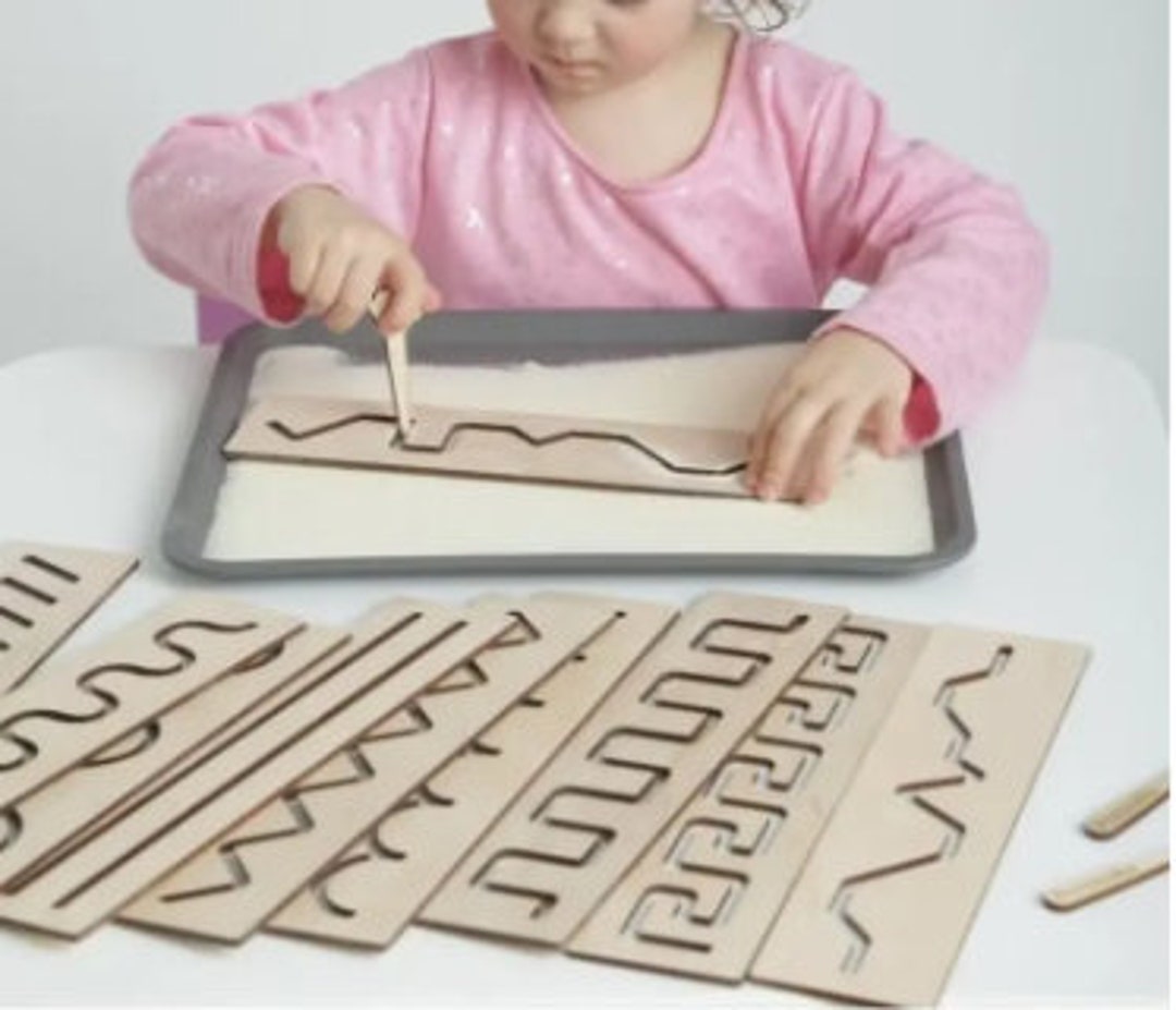 Double-sided Tracing Board Brain Teaser Mind Concentration - Etsy