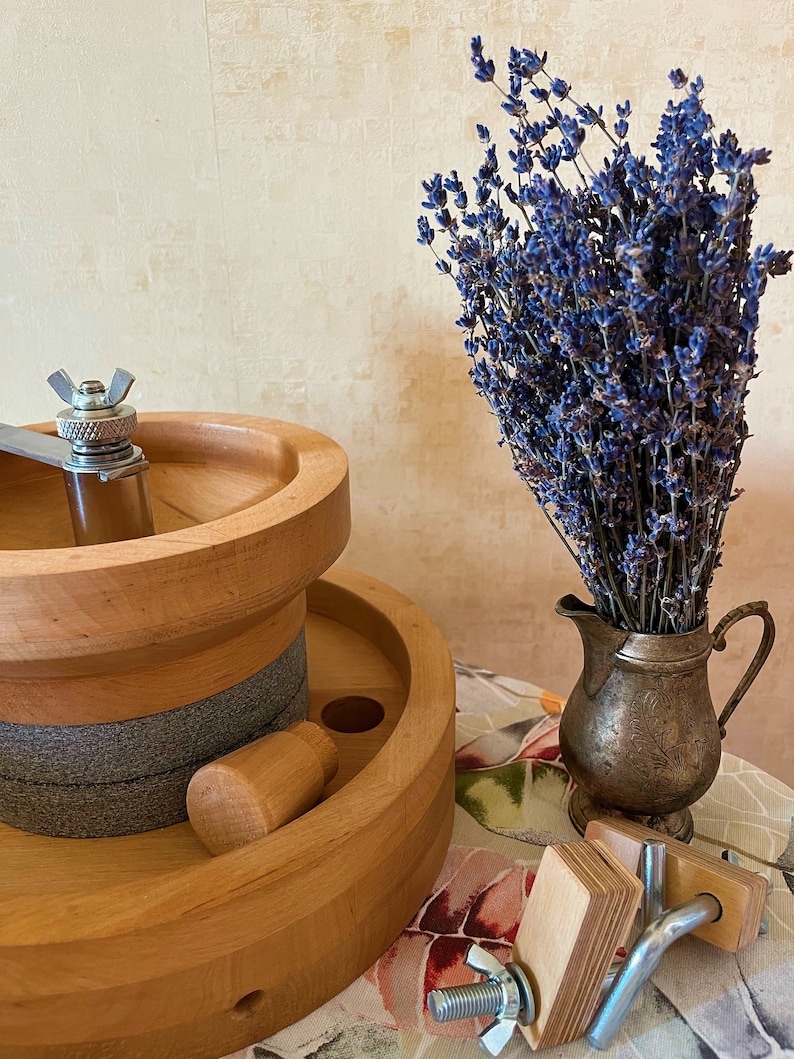 Flour Mill , Manual Stone Grain Mill , Flour Grinder , for Miller ...