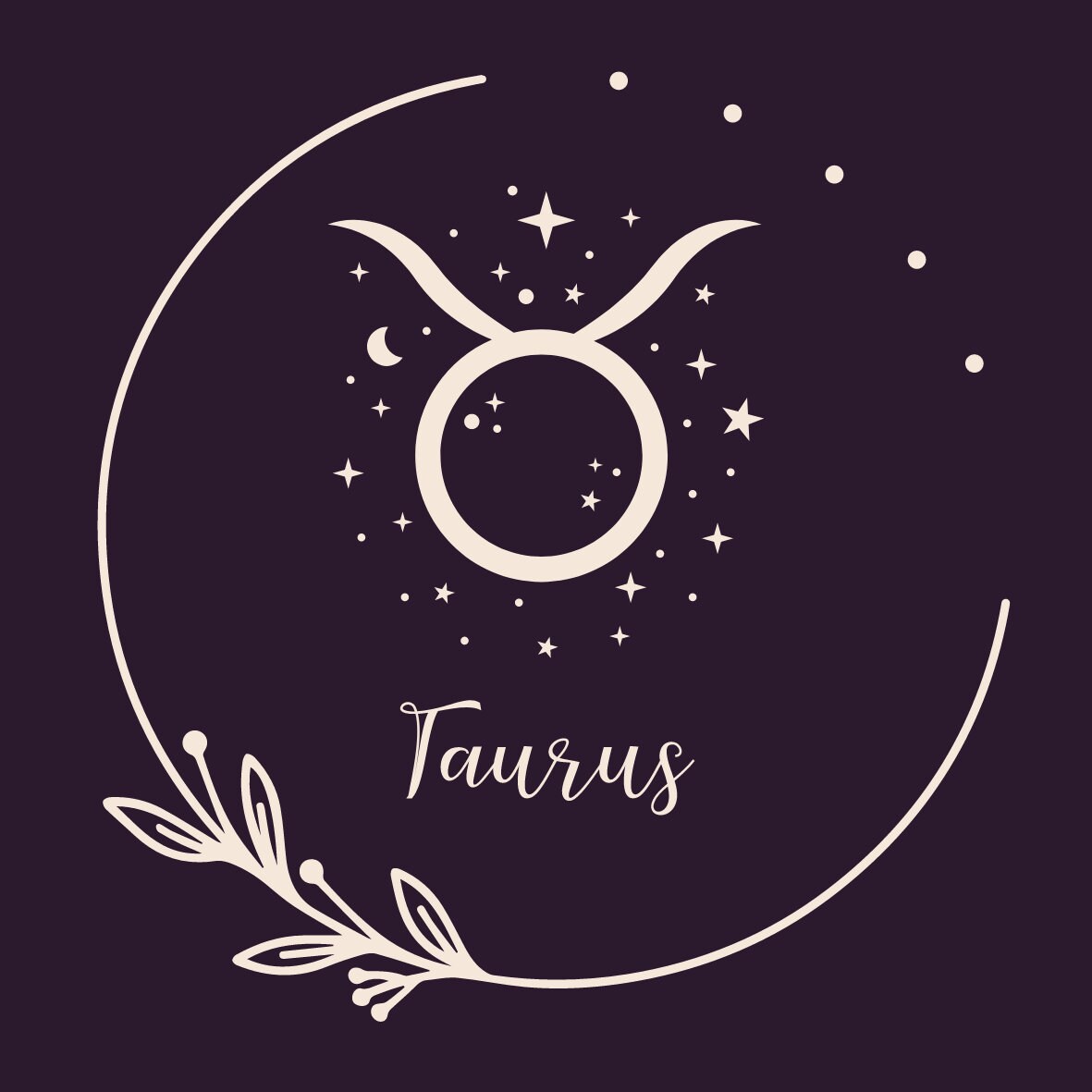 Taurus SVG File - Etsy