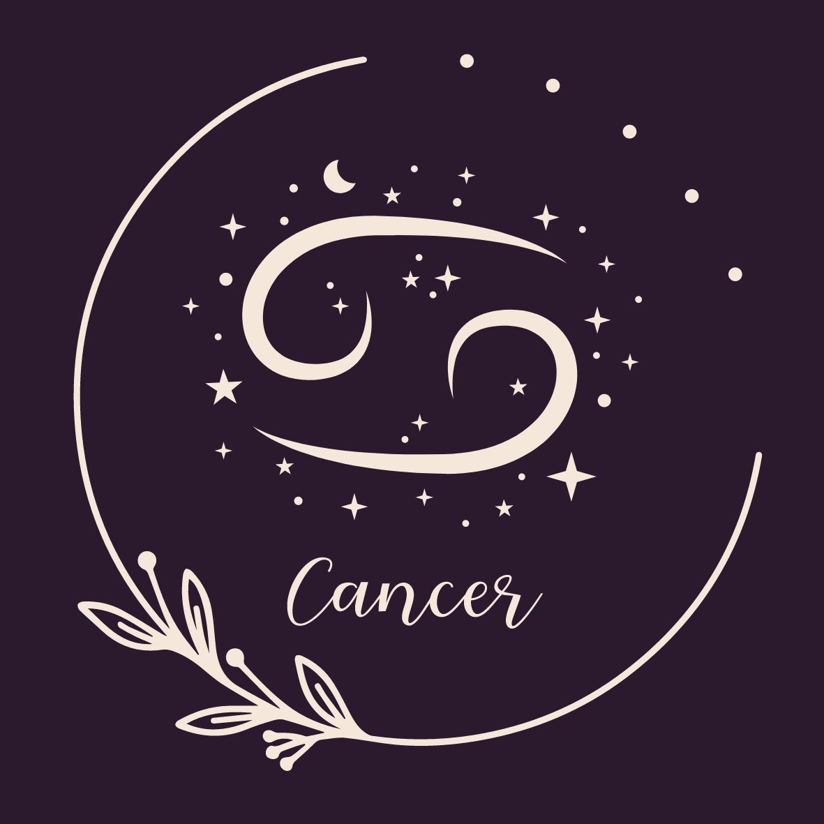 Cancer SVG File - Etsy