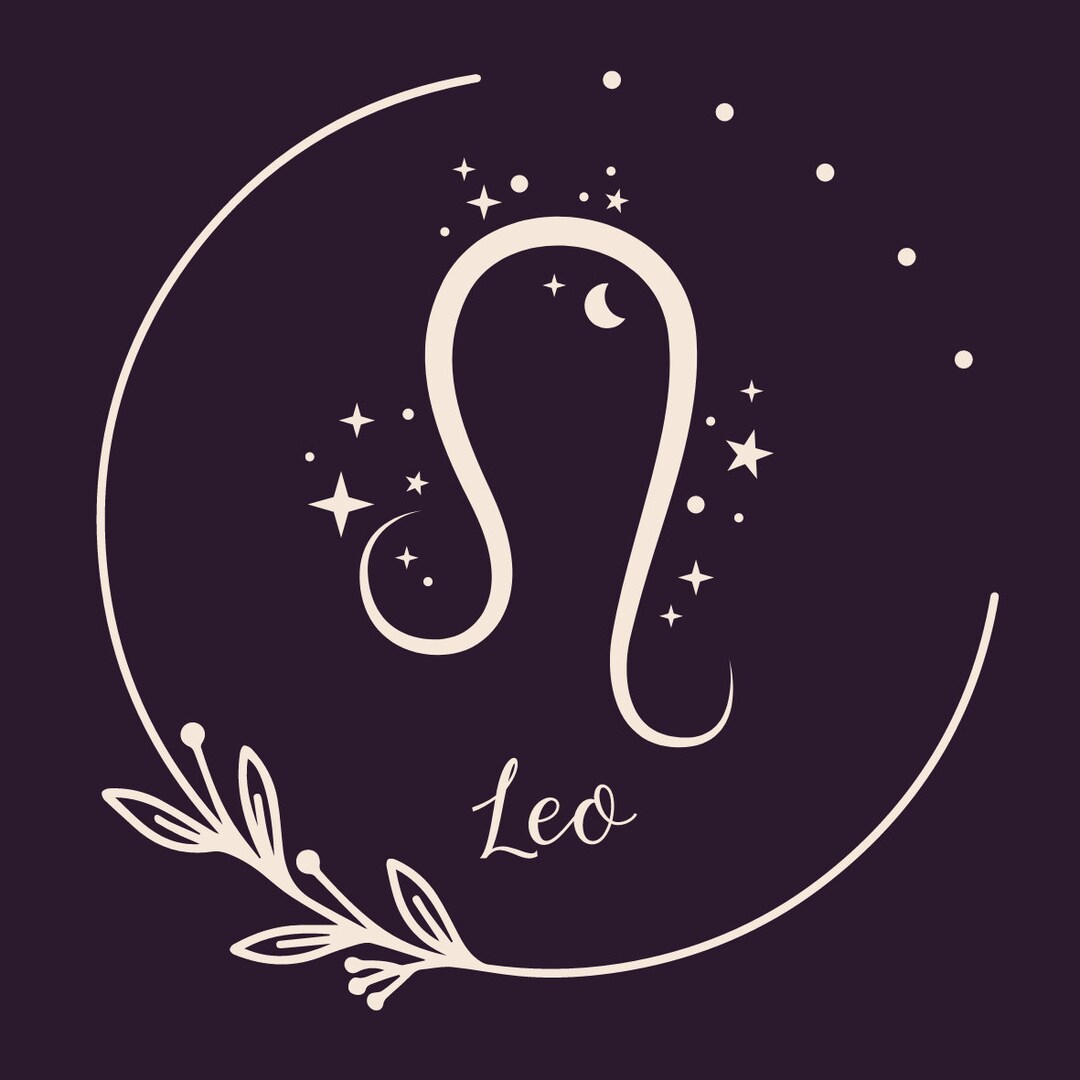 Leo SVG File - Etsy