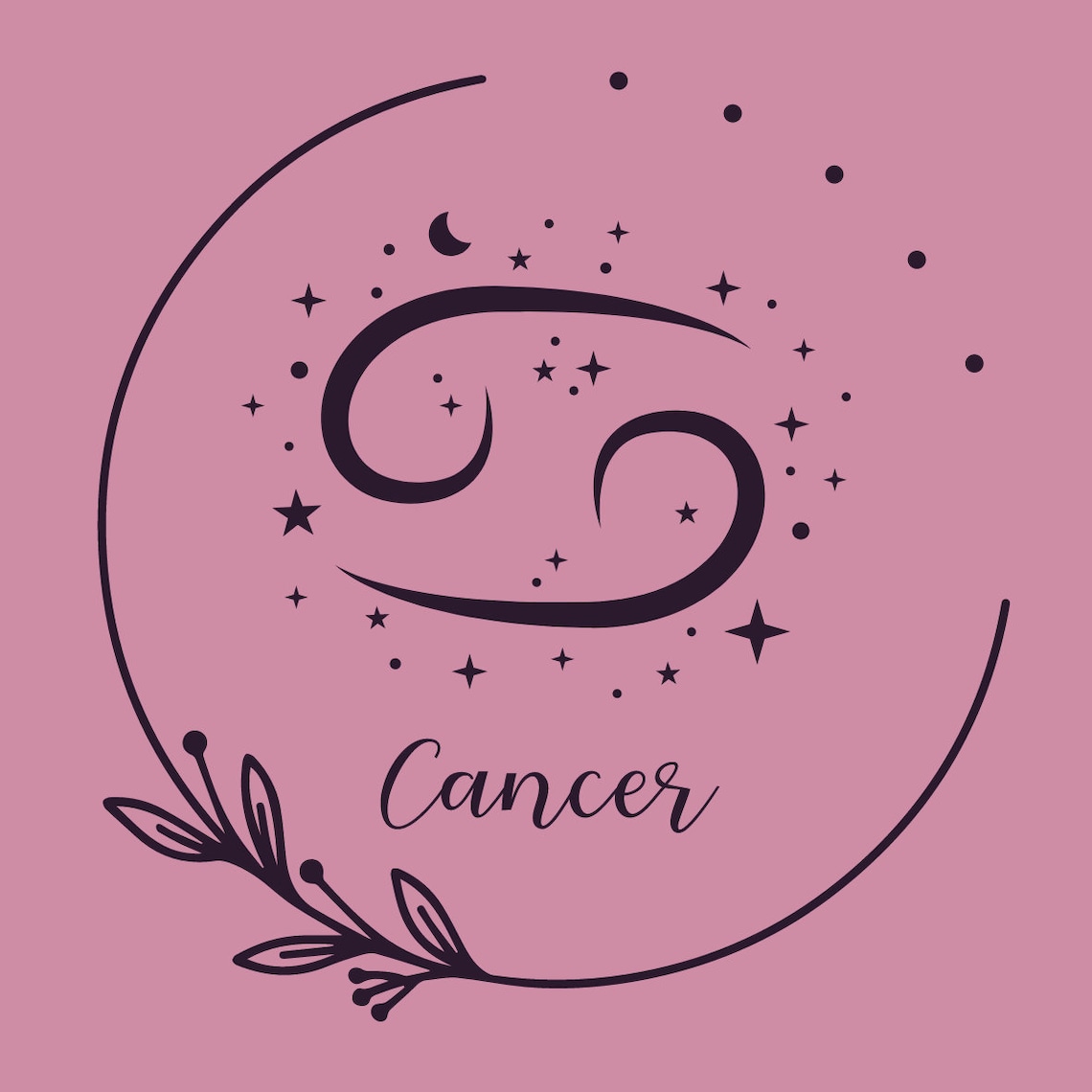 Cancer SVG File - Etsy