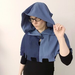 Sewing Pattern, Medieval Hooded Cowl, 3 Different Models, Downloadable ...