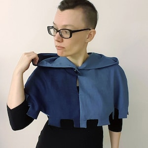 Sewing Pattern, Medieval Hooded Cowl, 3 Different Models, Downloadable ...