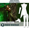 Sewing Pattern - BUNDLE - Jedi Style Costume, Downloadable PDF File ...