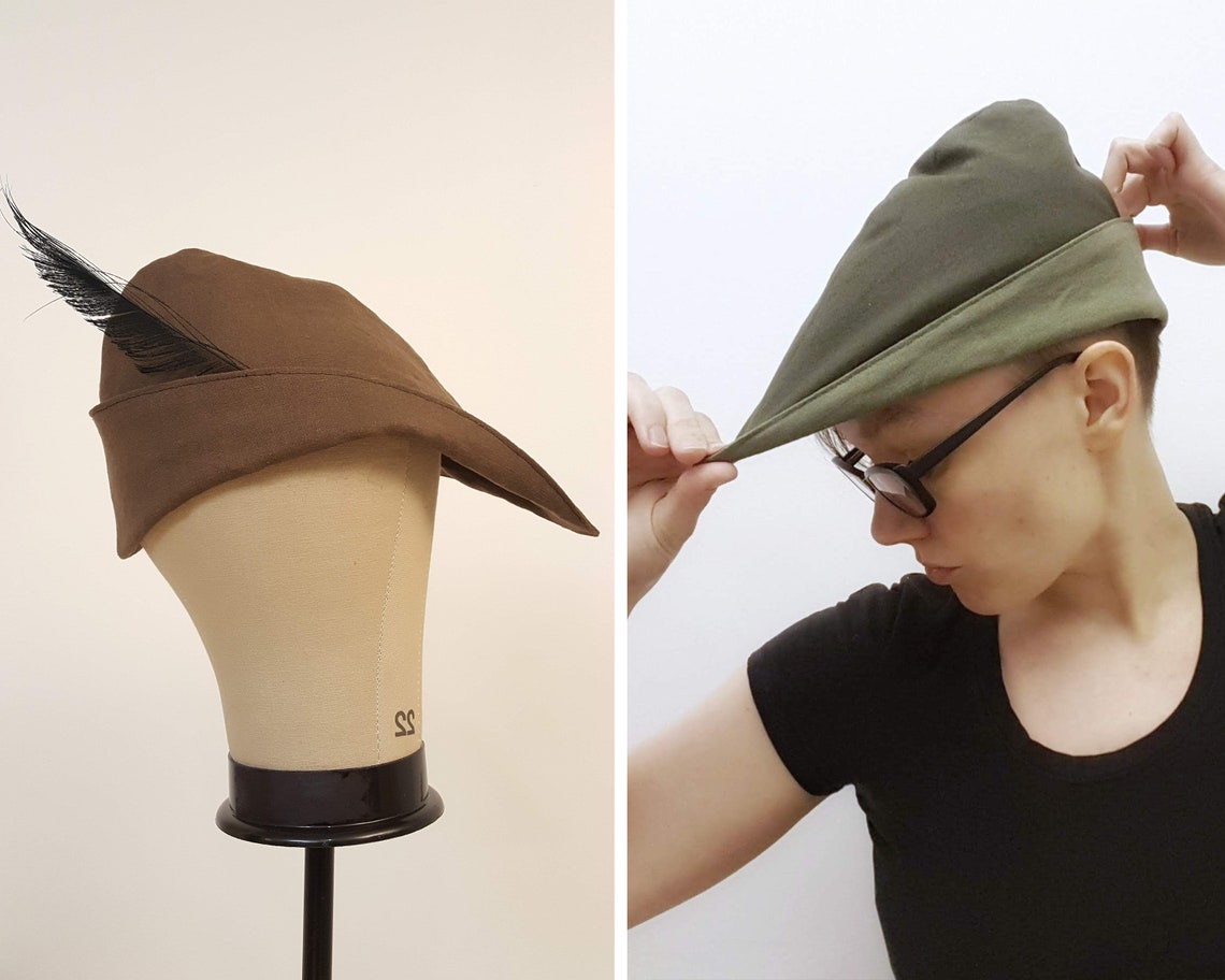 Sewing pattern Medieval style hats 5 different models | Etsy