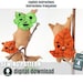 Sewing Pattern, Felt Ornament, Korok, Downloadable PDF FR + EN - Etsy