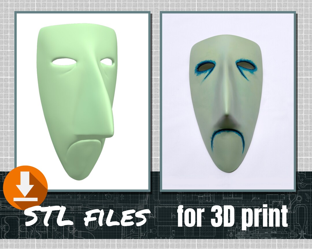 3D Print Files: Masks of Shock the Little Witch STL Files - Etsy