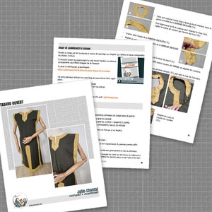 Sewing Pattern, Simple Tabard, Open on the Sides, Downloadable PDF File ...
