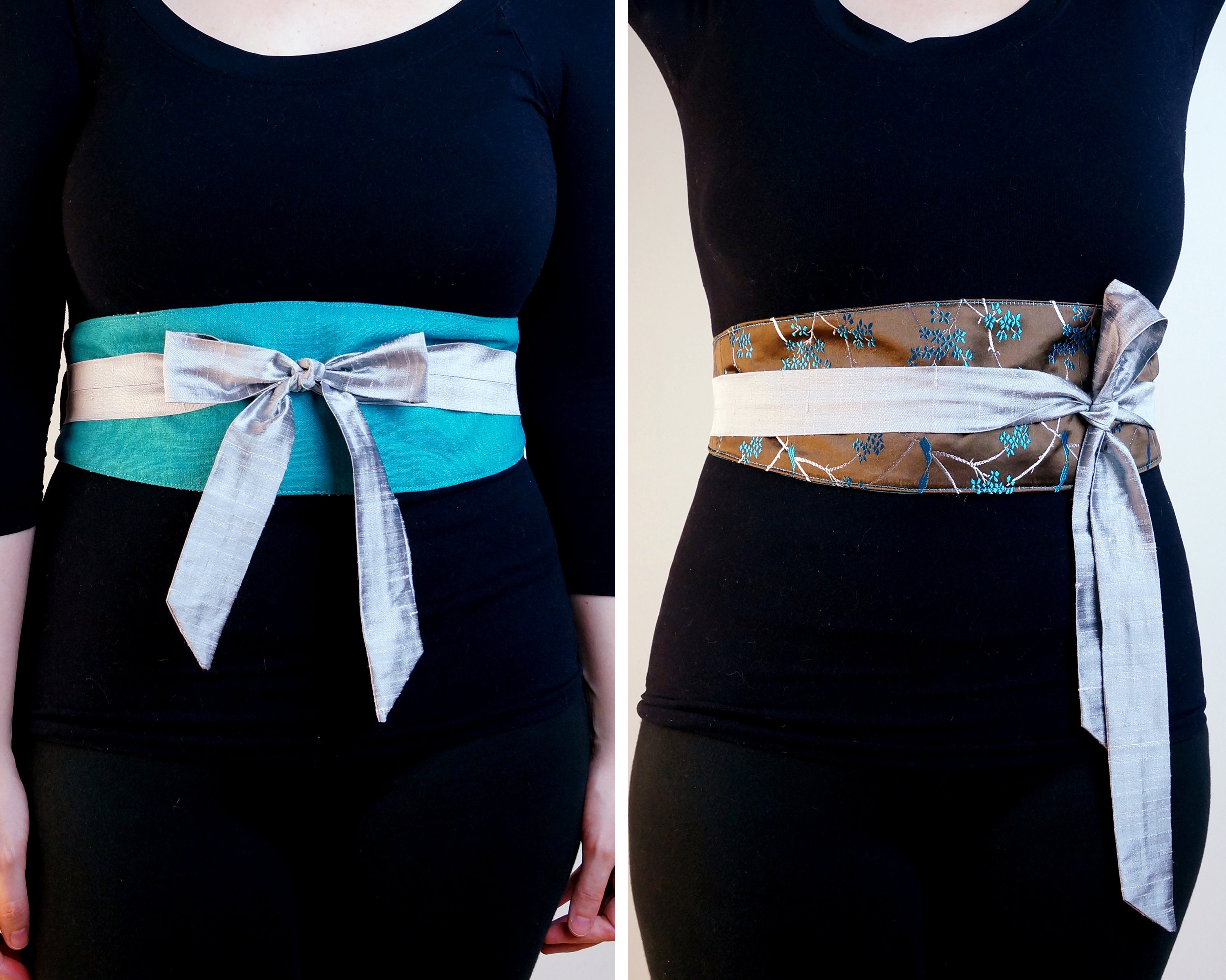 Sewing Pattern Reversible Obi Belt Downloadable PDF - Etsy