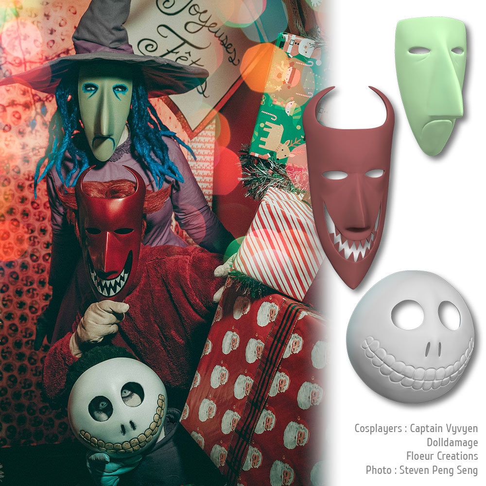 3D Print Files: Lock, Shock and Barrel Masks, STL Files - Etsy