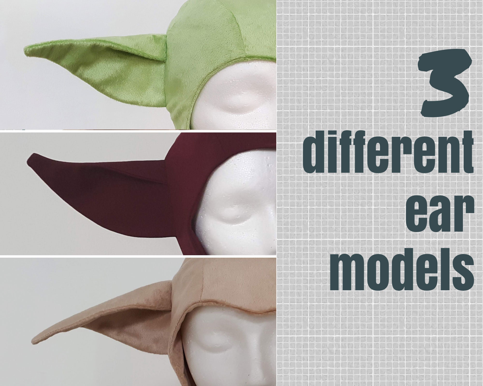 Sewing Pattern Goblin Hat With Big Ears Downloadable PDF - Etsy