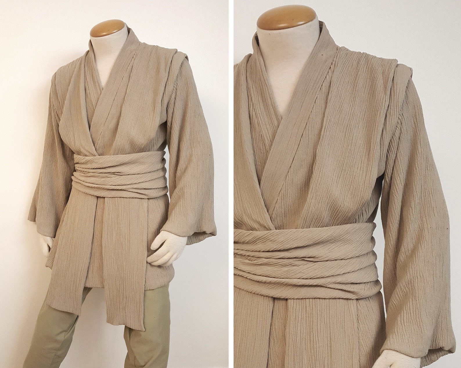 Sewing Pattern Jedi Style Tunic Only Downloadable PDF File - Etsy