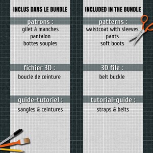 Sewing Pattern, Bard Costume, Downloadable PDF File, FR + EN - Etsy