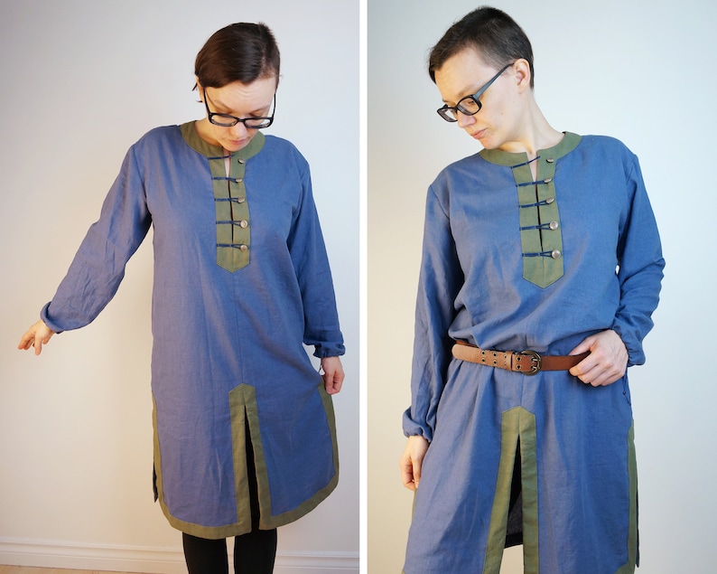 Sewing Pattern Viking Style Tunic 2 Different Models - Etsy