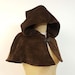 Sewing Pattern, Medieval Hooded Cowl, 3 Different Models, Downloadable ...