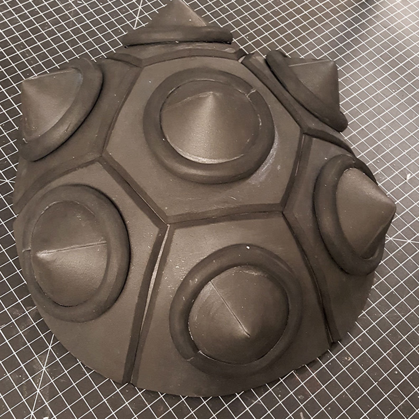 Eva Foam Pattern, Spike Turtle Shell, Mario, Downloadable PDF, FR + EN ...