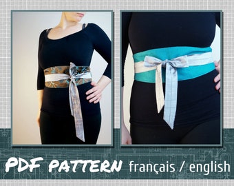 Obi Belt Pattern - Etsy
