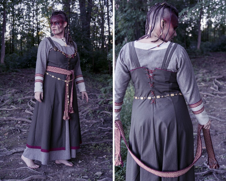 Sewing Pattern Viking Style Dress 2 Dresses 2 Different - Etsy