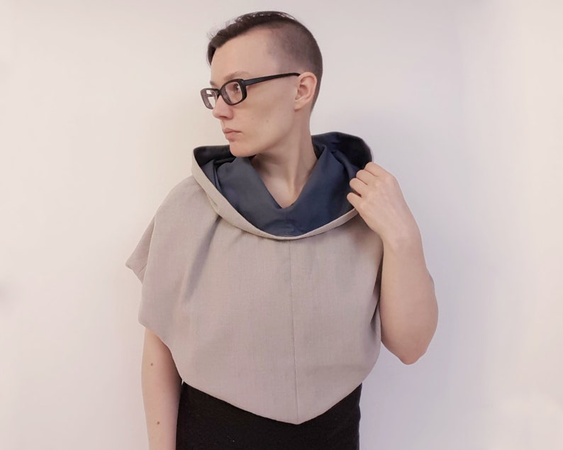 Sewing Pattern Medieval Hooded Cowl 3 Different Models | Etsy