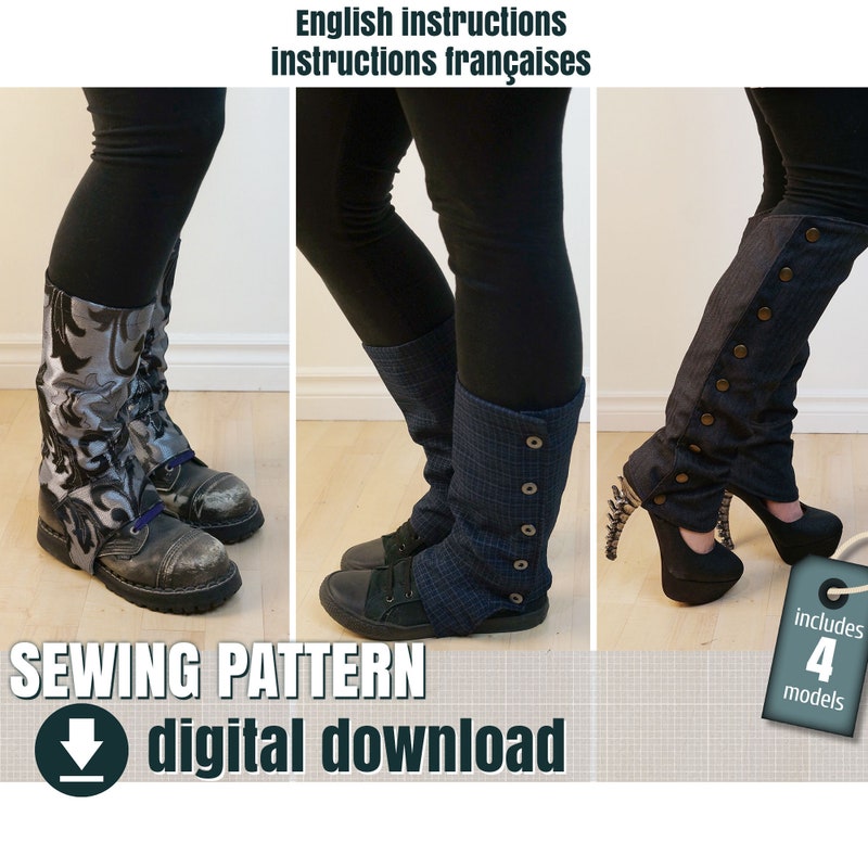 Spats Pattern - Etsy