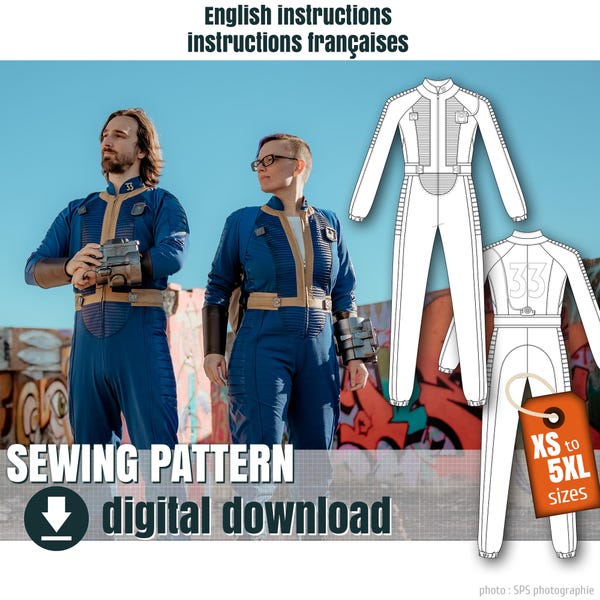Fallout Cosplay Vault Suit - Etsy