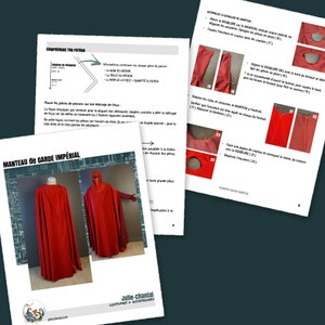 Sewing Pattern, Imperial Guard Costume, Downloadable PDF File FR + EN ...