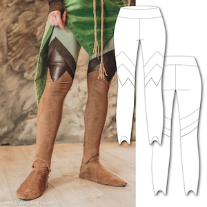 Sewing Pattern, Druid Costume, Downloadable PDF File, FR + EN - Etsy