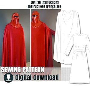 Sewing Pattern, Imperial Guard Costume, Downloadable PDF File FR EN - Etsy