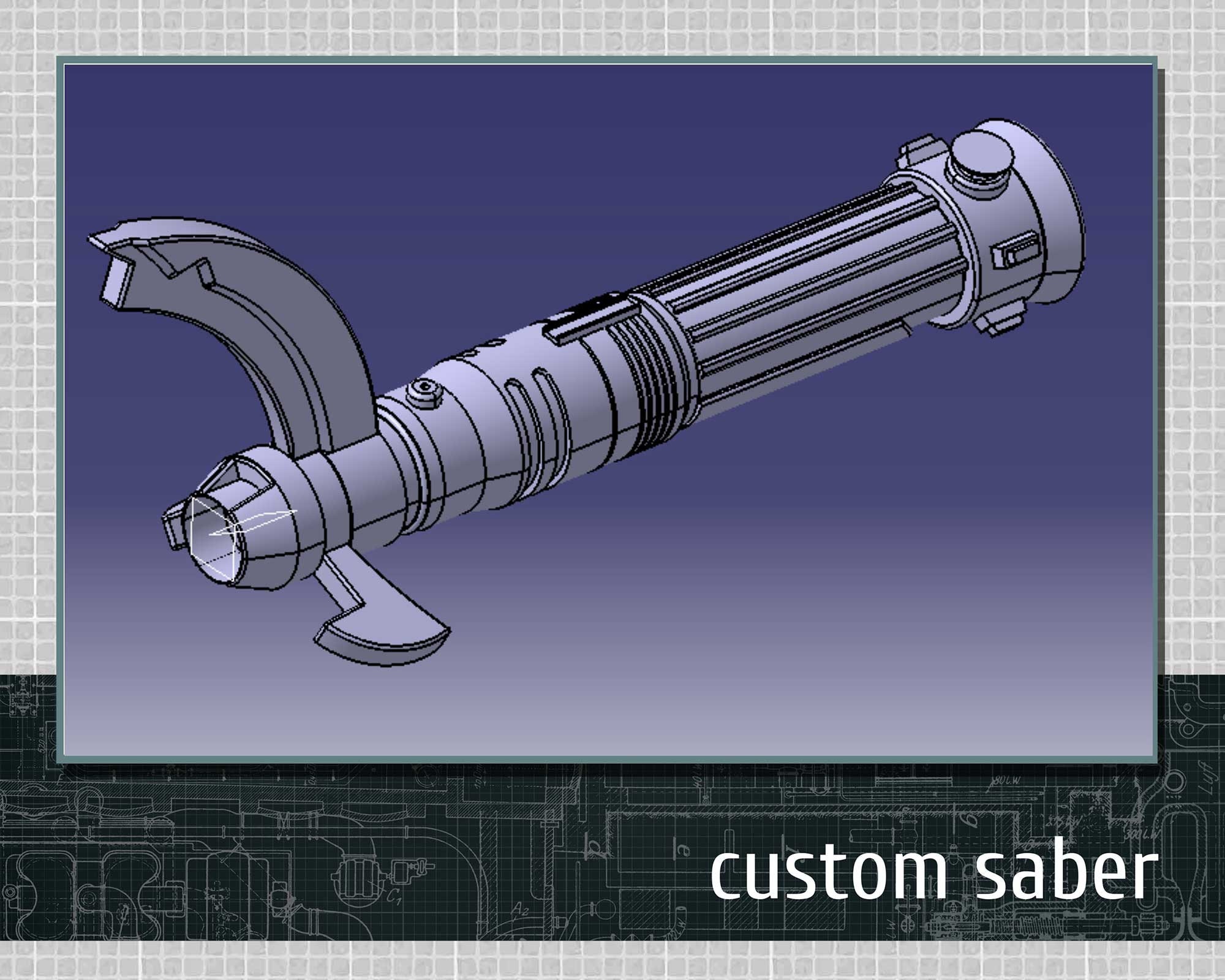3D Print File Set Build Your Own Lightsaber STL File - Etsy