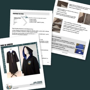 Sewing Pattern, Wizard Robe, for Kids, and Adult, Downloadable PDF File ...