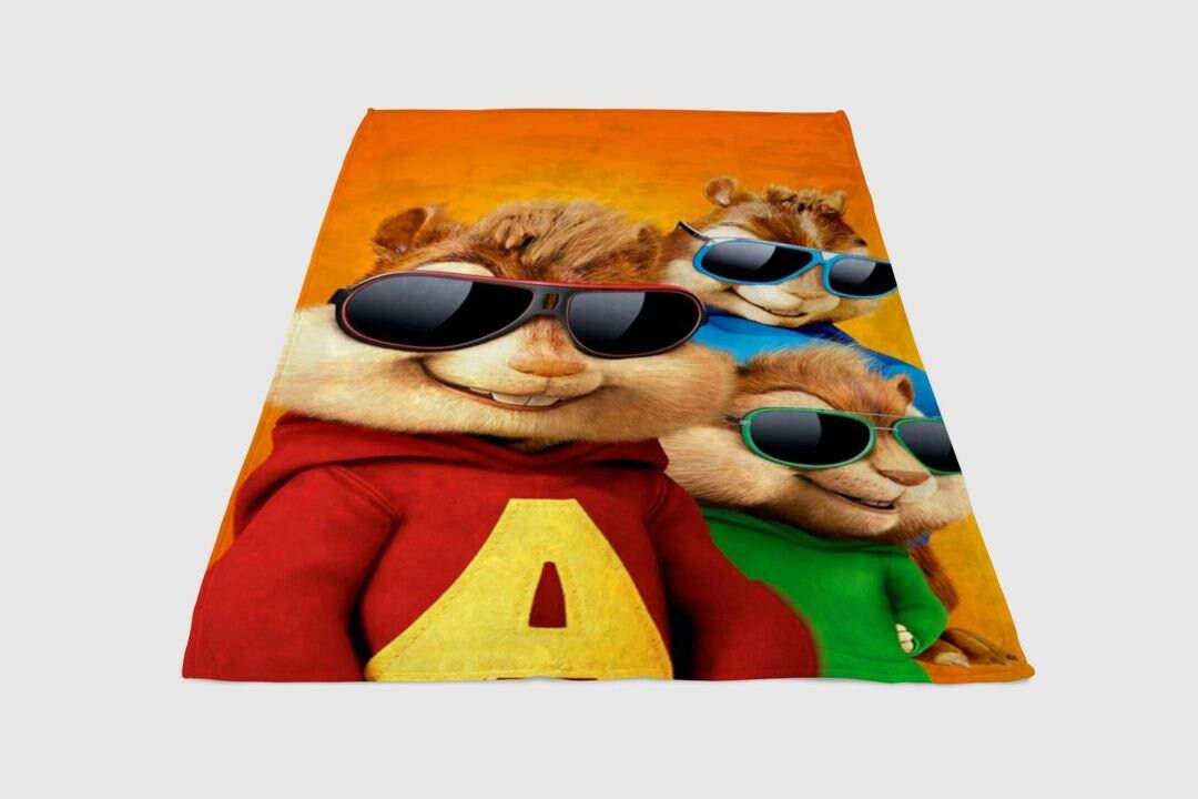 Alvin and the Chipmunks the Road Chip Fleece Blanket Sherpa - Etsy