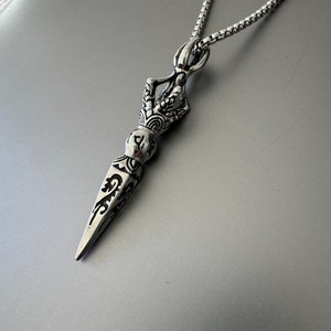 Spear Pendant Necklace Men's Jewelry Gift - Etsy