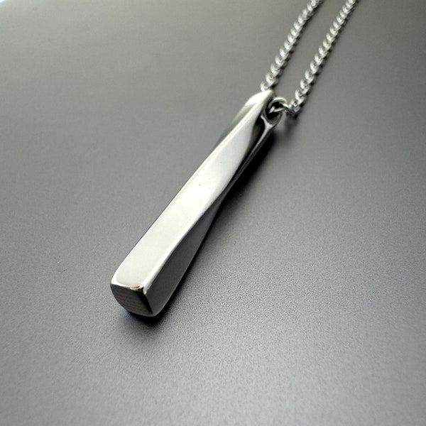 Bar Pendant Necklace - Etsy